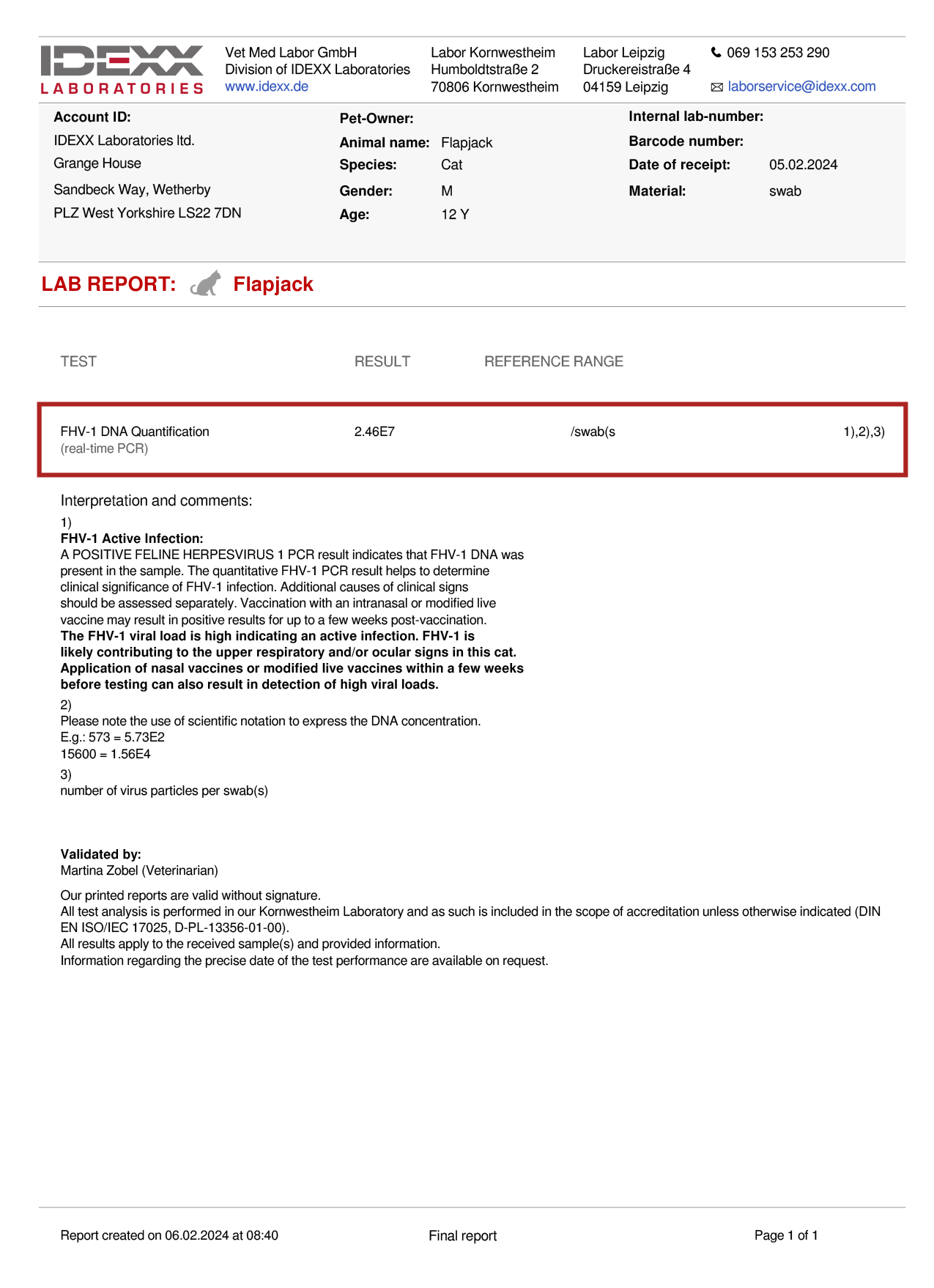 Lab management system upgrade - IDEXX Sweden